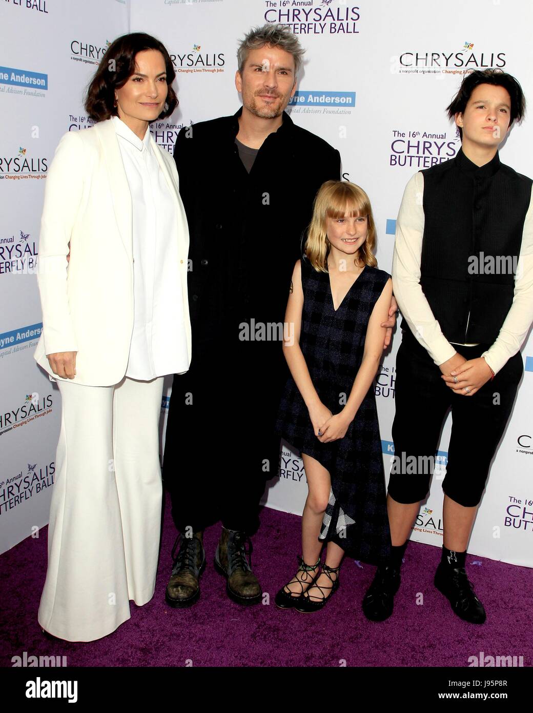 Los Angeles, CA, USA. 3rd June, 2017. Rosetta Getty, Balthazar Getty ...