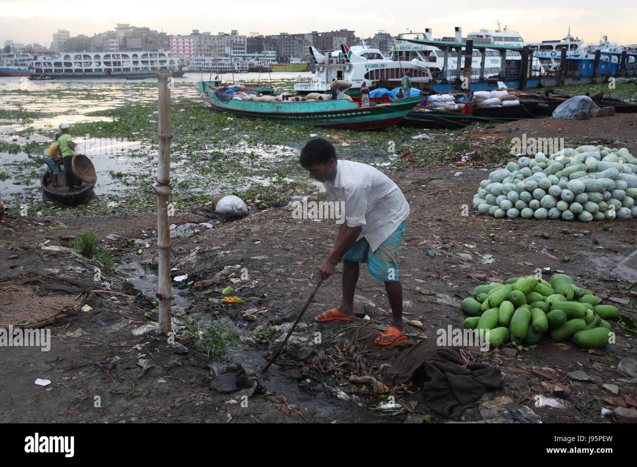 Toxic chemicals dumped water hi-res stock photography and images - Alamy