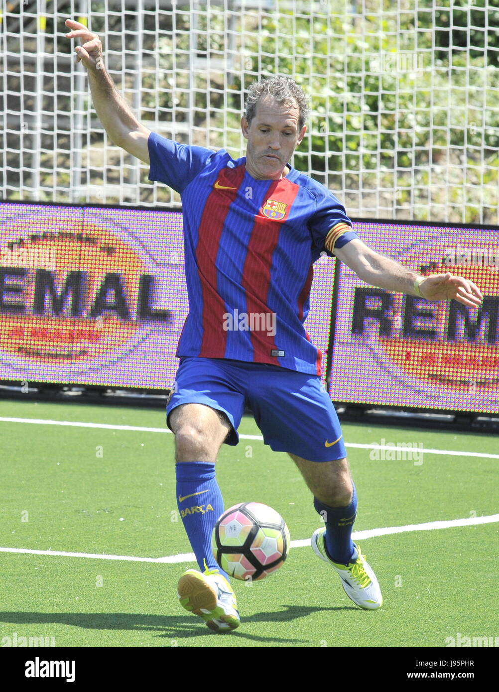 Ion Andoni Goikoetxea of Barcelona in action during the tournament of ...