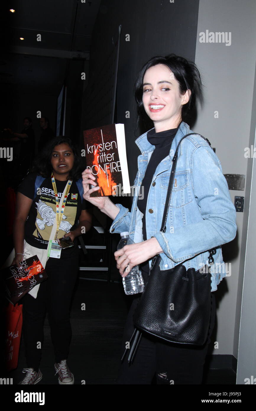 NEW YORK, NY June 04, 2017 Krysten Ritter at BookCon 2017 to talk about ...