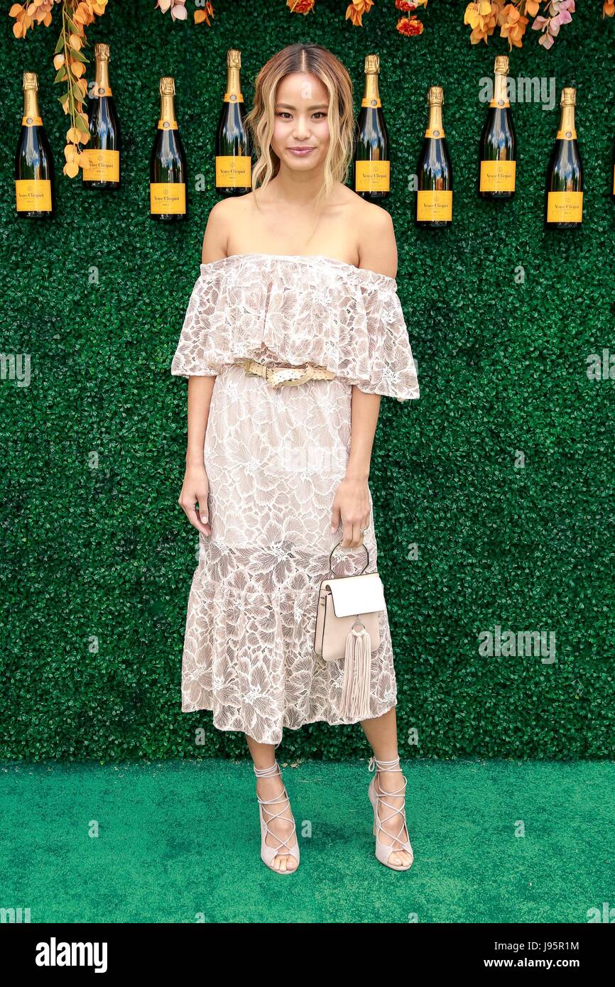 Jamie Chung at arrivals for 10th Annual Veuve Clicquot Polo Classic ...
