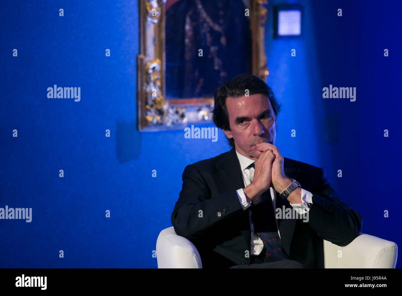 Madrid, Spain. 5th Jun, 2017. Former Spain's Prime Minister Jose Maria ...