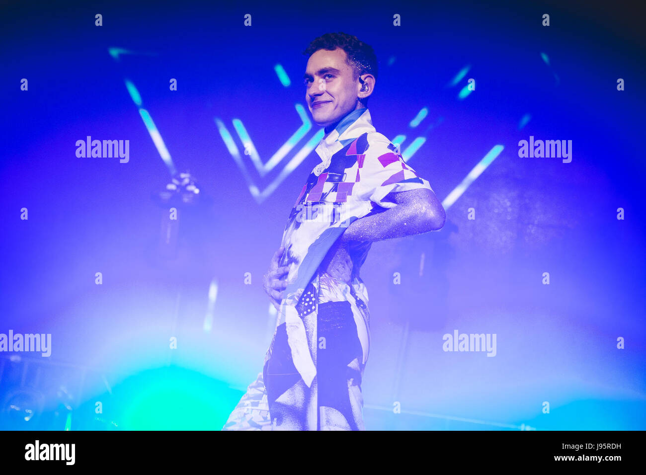 London, UK. 4th Jun, 2017. British electro-pop band, Years and Years ...