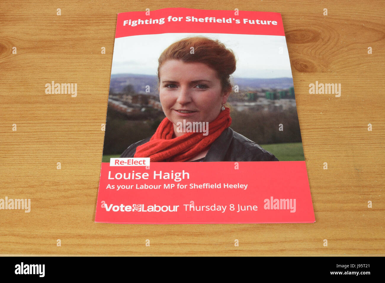 Sheffield, UK. 5th Jun, 2017. Election campaign leaflet on behalf of ...