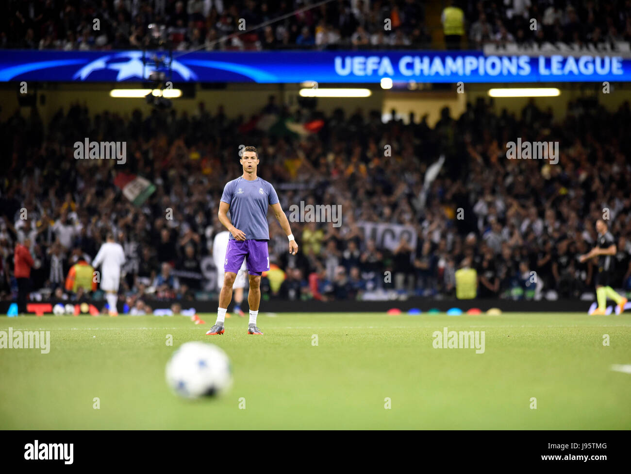 Cristiano ronaldo final 2017 cardiff hi-res stock photography and ...