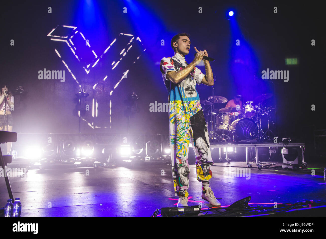 June 4, 2017 - British electro-pop band, Years and Years, perform at ...