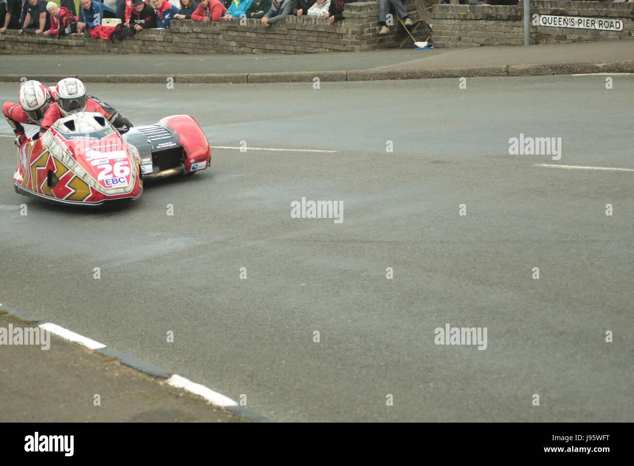 Ramsey, UK. 5th Jun, 2017. Isle of Man TT Races, Sure Sidecar Race ...