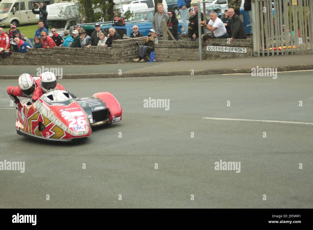 Ramsey, UK. 5th Jun, 2017. Isle of Man TT Races, Sure Sidecar Race ...