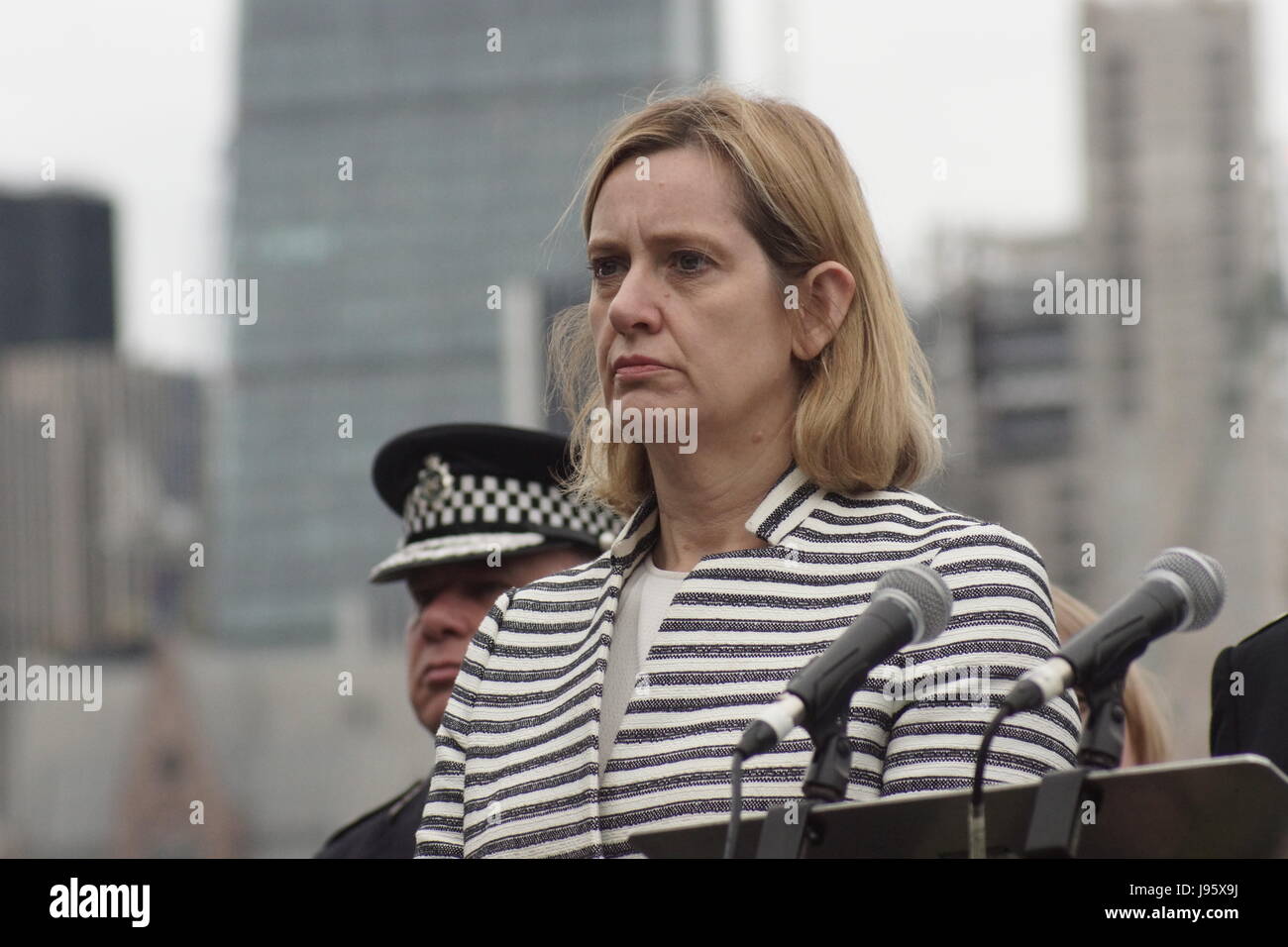 London, UK. 5th Jun, 2017. Amber Rudd, Home SecretaryLondon's Mayor and ...