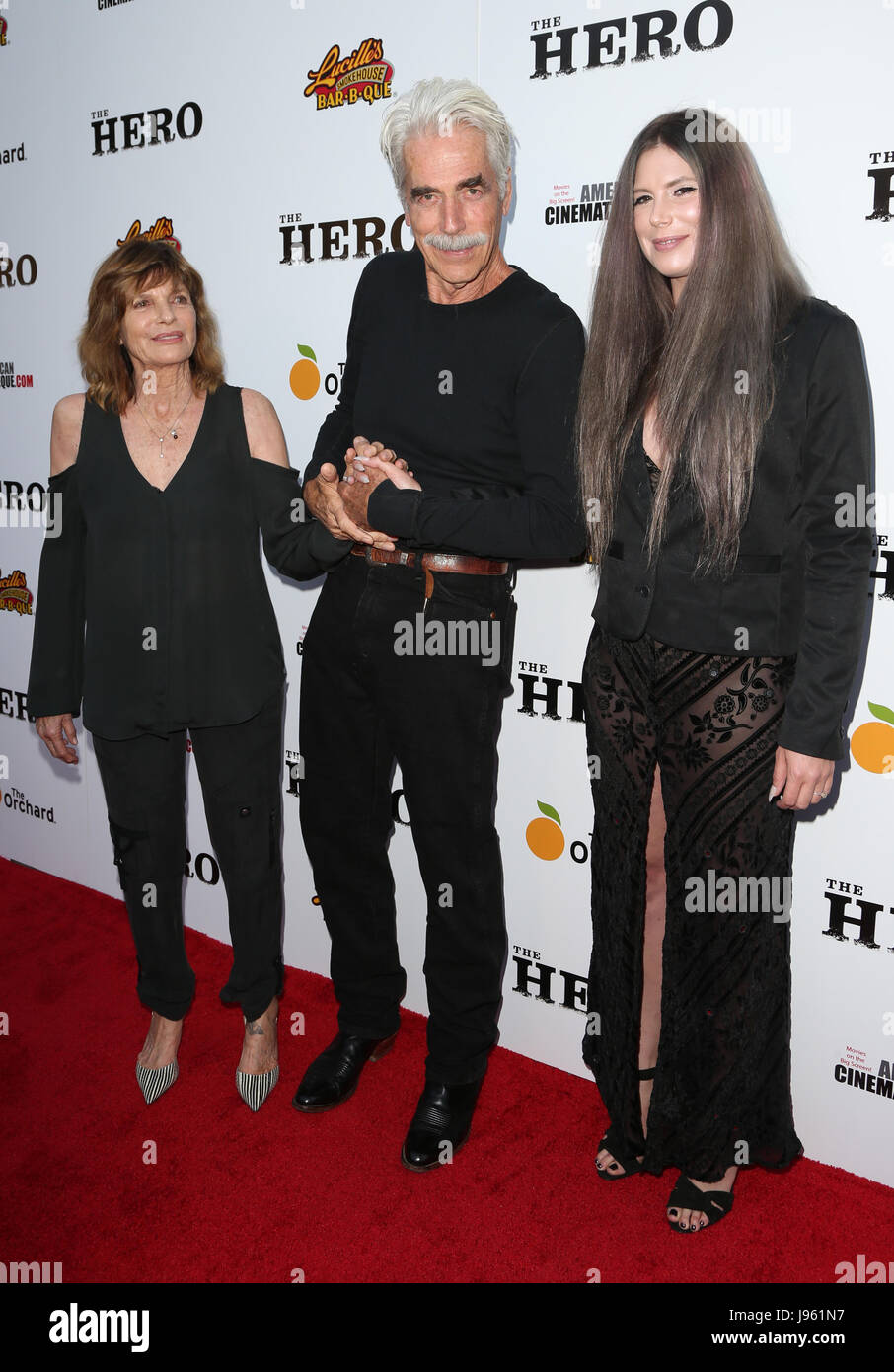 Los Angeles, Ca, USA. 5th June, 2017. Katharine Ross, Sam Elliott and ...