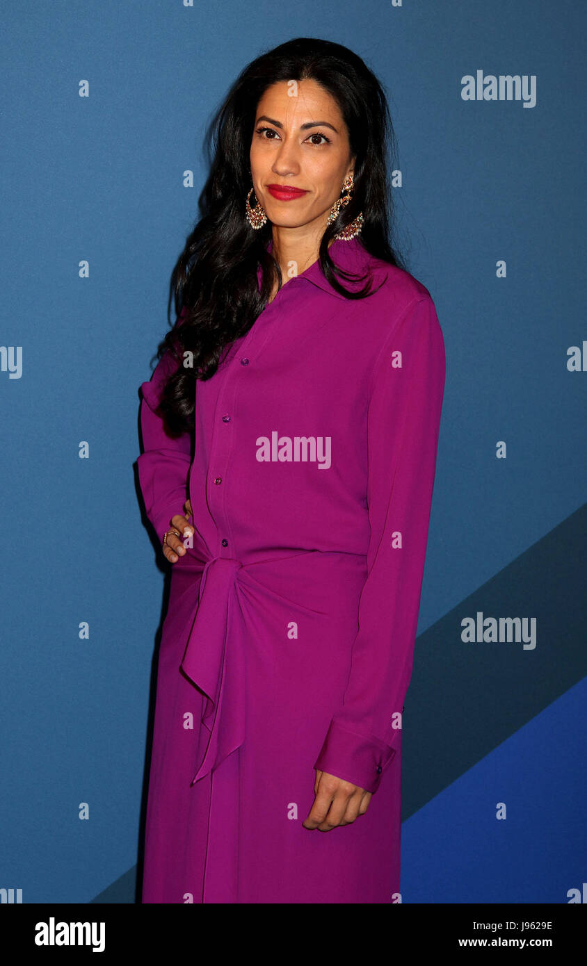 New York, New York, USA. 5th June, 2017. HUMA ABEDIN attends the 2017 ...