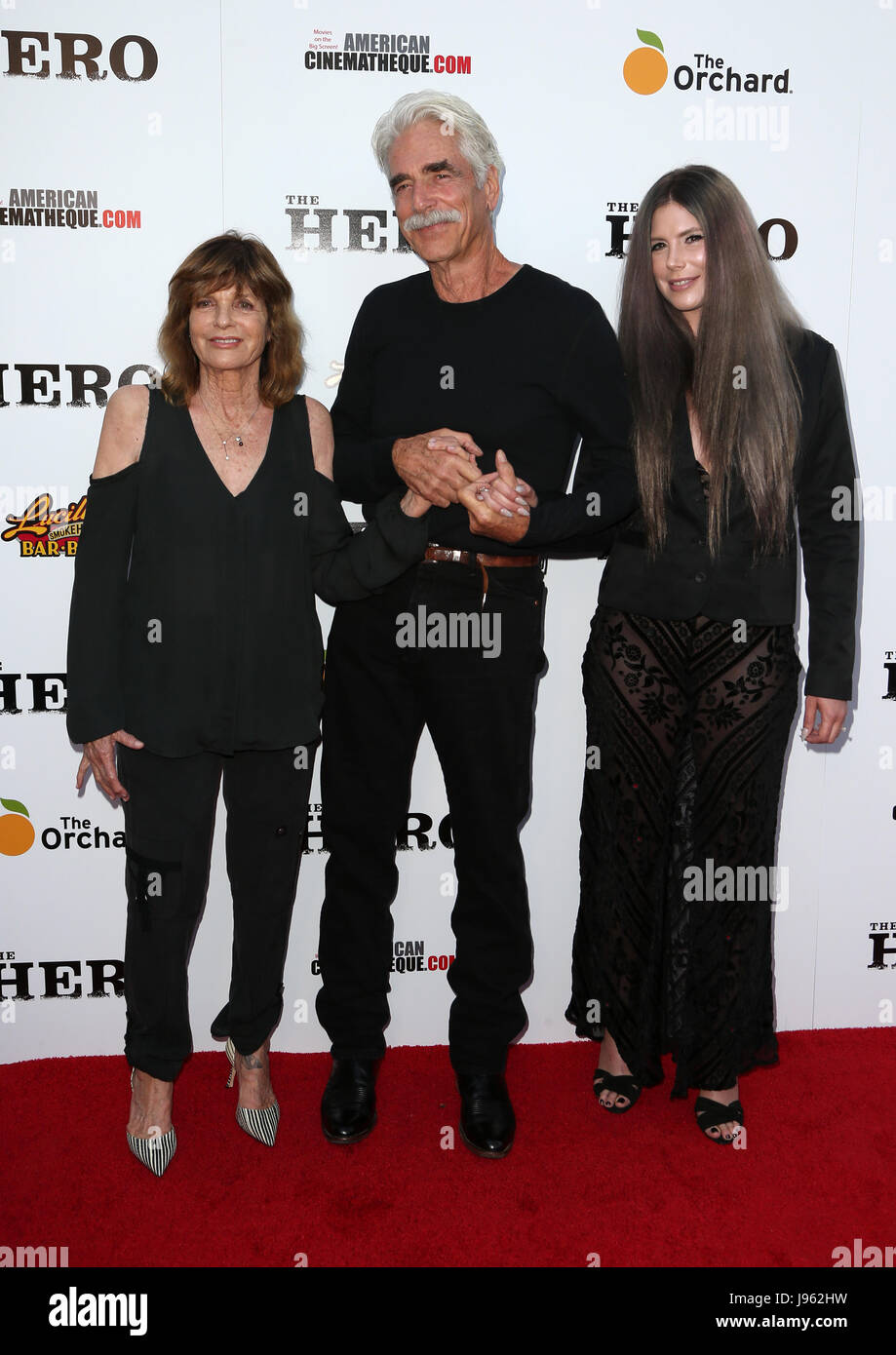 Hollywood, California, USA. 05th June, 2017. Katharine Ross, Sam ...