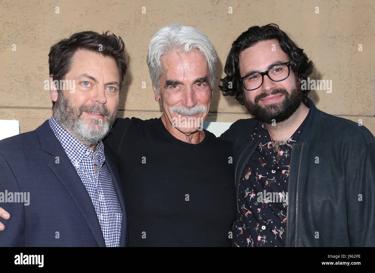 Hollywood, California, USA. 05th June, 2017. Nick Offerman, Sam Elliott ...
