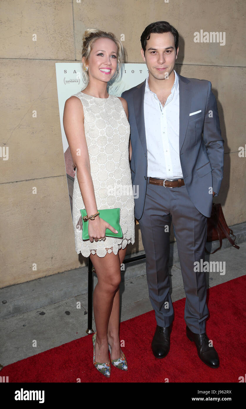 Hollywood, California, USA. 05th June, 2017. Anna Camp, Skylar Astin ...