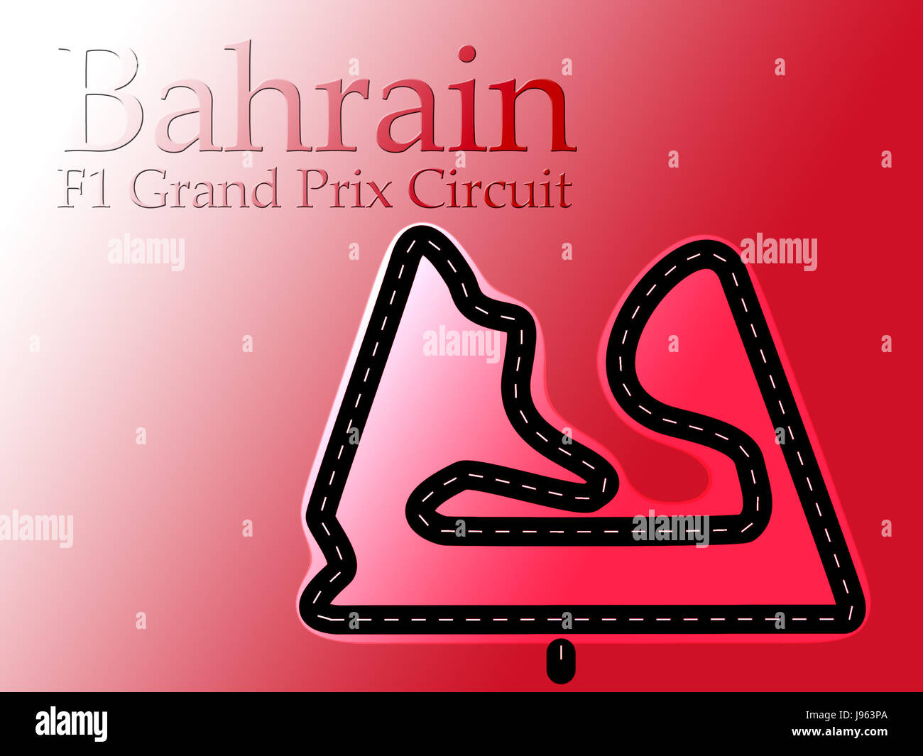 Bahrain f1 layout hi-res stock photography and images - Alamy