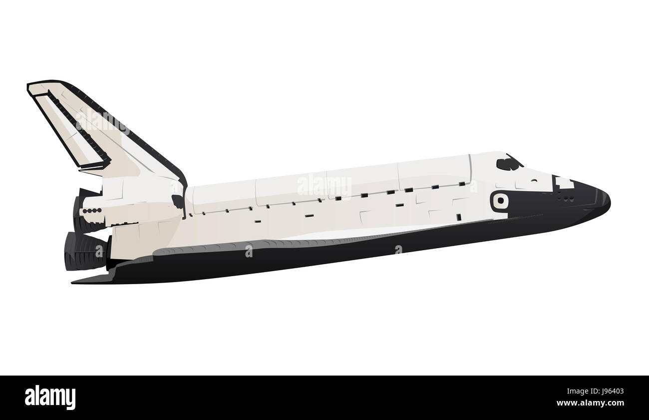 Space Shuttle Endeavour Drawing