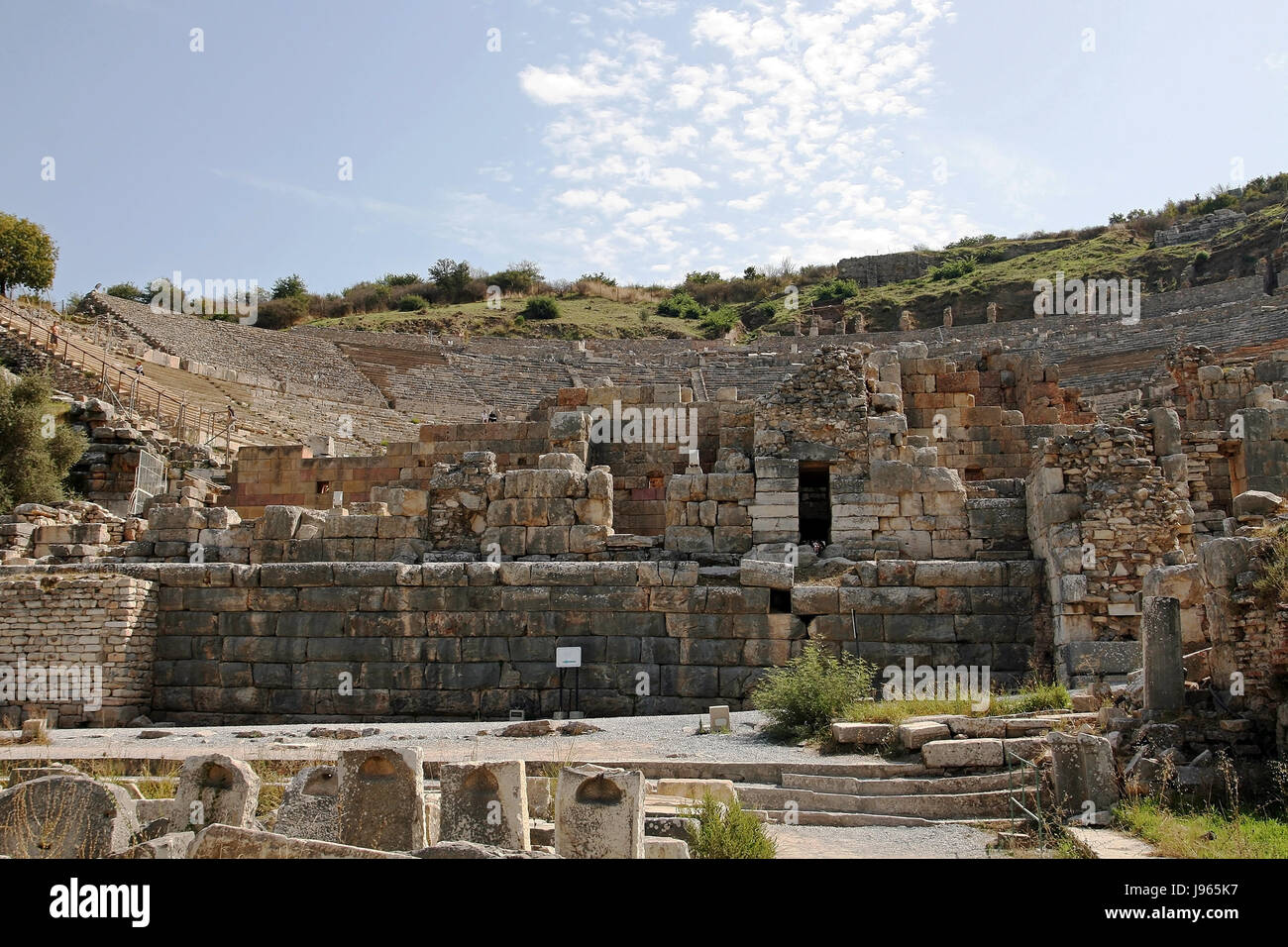 the amphitheater at ephesus Stock Photo - Alamy