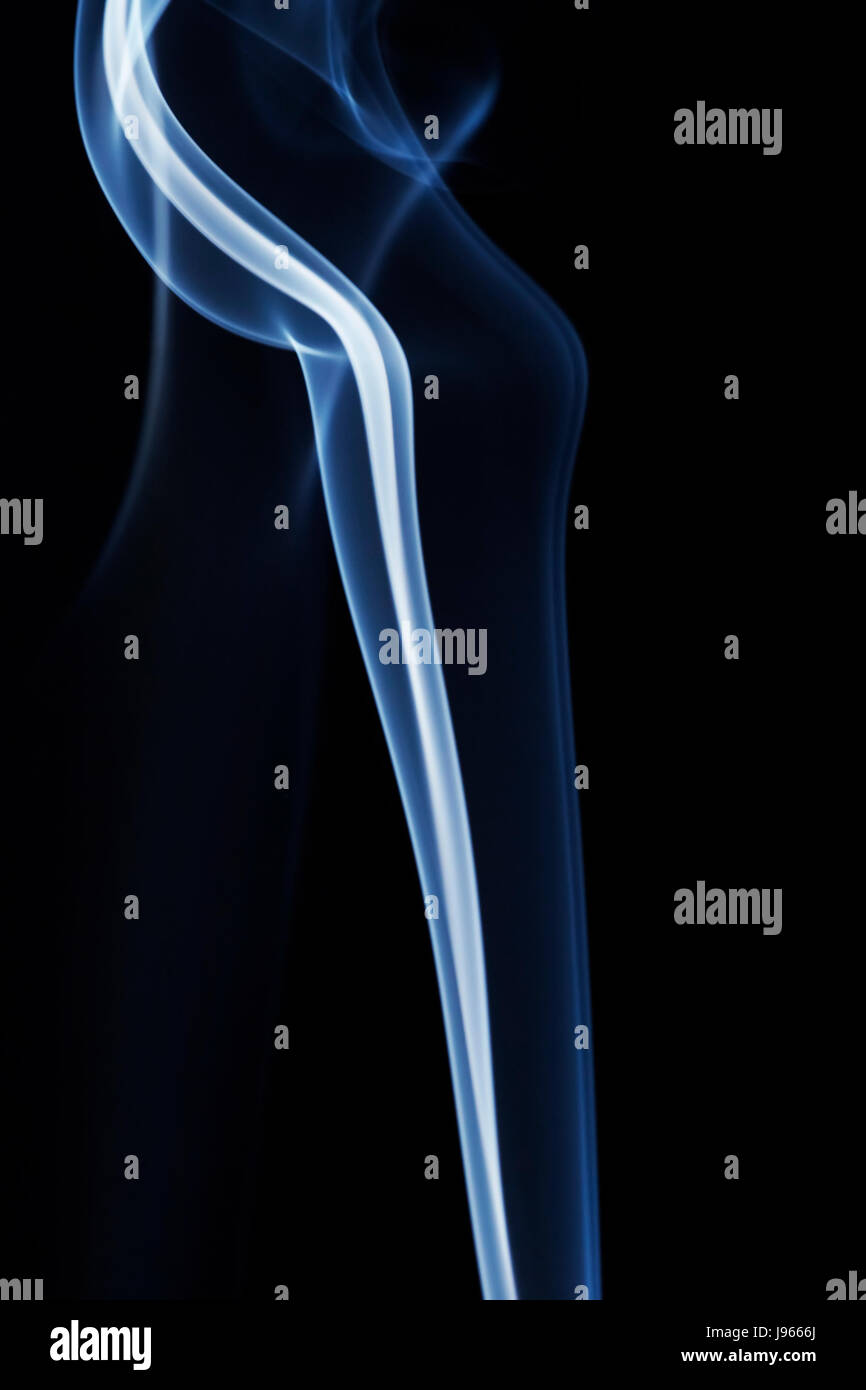 blue, abstract, rising, swirl, smoke, wave, smoke, smoking, smokes ...