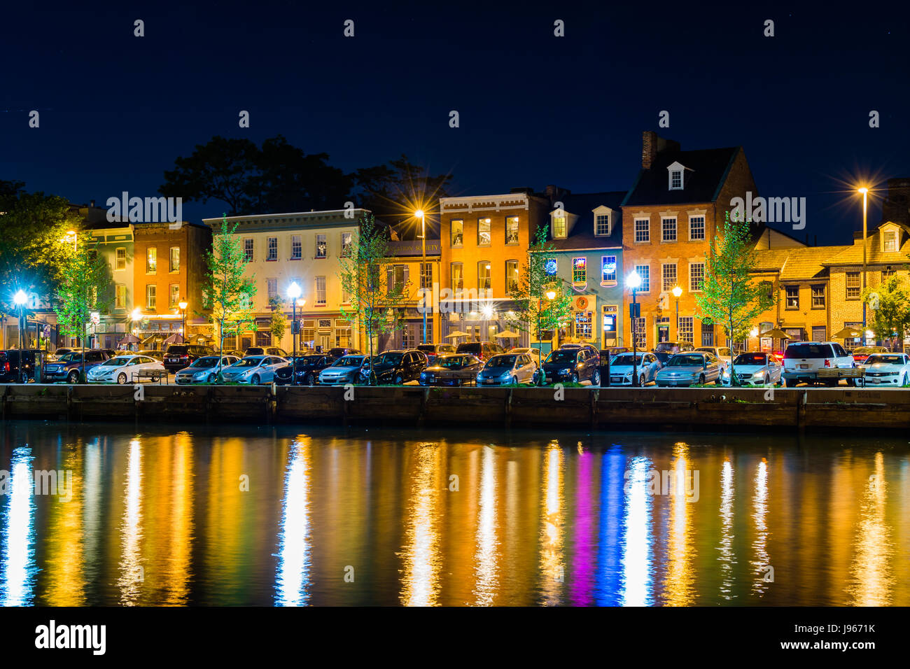 Waterfront Night In Fells Point High Resolution Stock Photography and ...