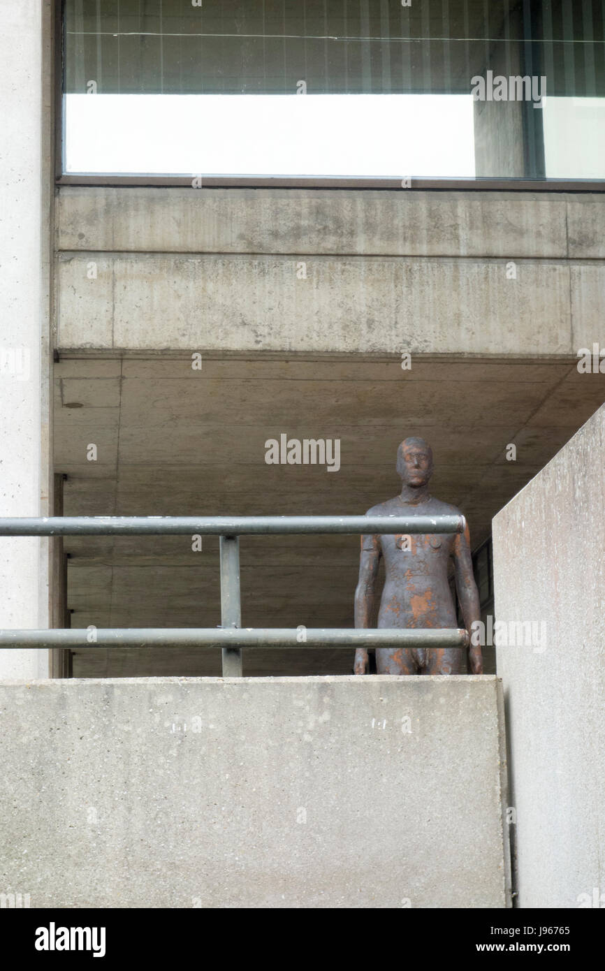 UEA, , Antony Gormley, iron sculptures, Another Time, Norwich, England ...