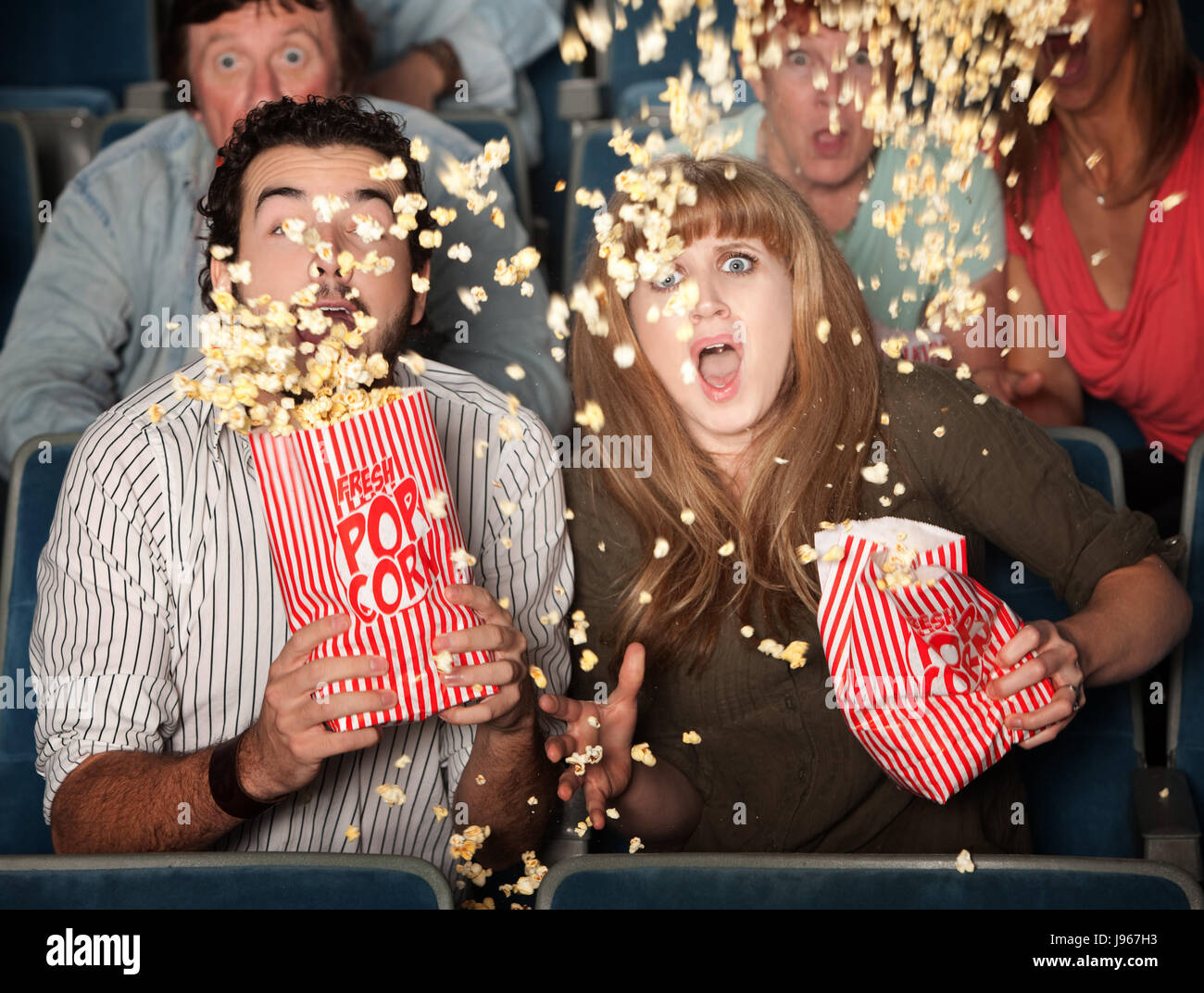 Amazed audience hi-res stock photography and images - Alamy