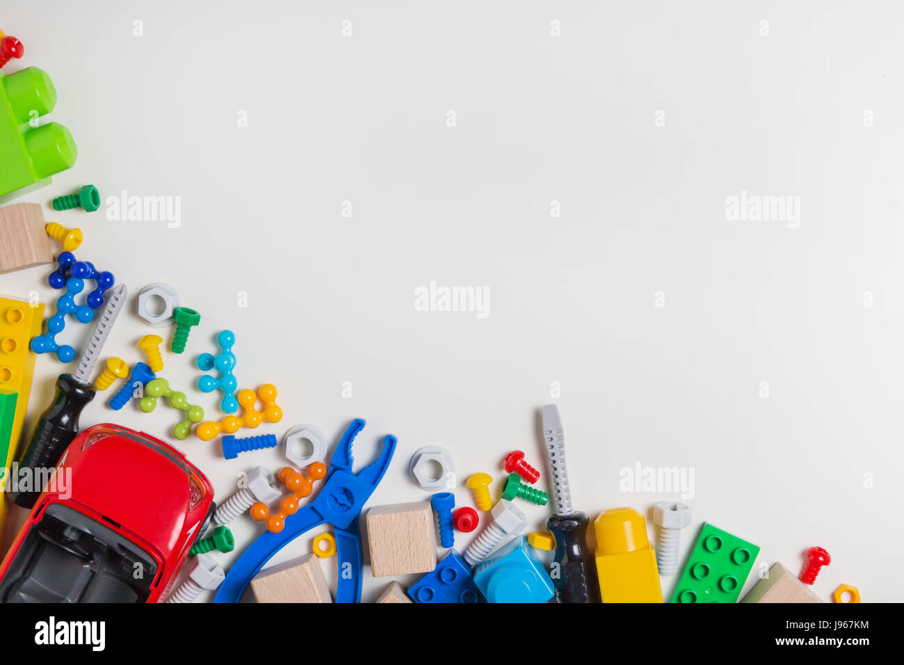 Construction Tools Border