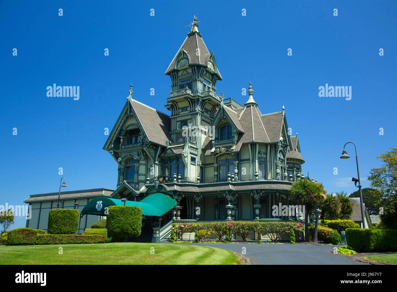 Carson Mansion, Eureka, California Stock Photo - Alamy