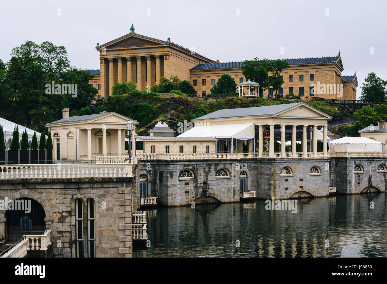 The Fairmount Waterworks and Museum of Art in Philadelphia ...