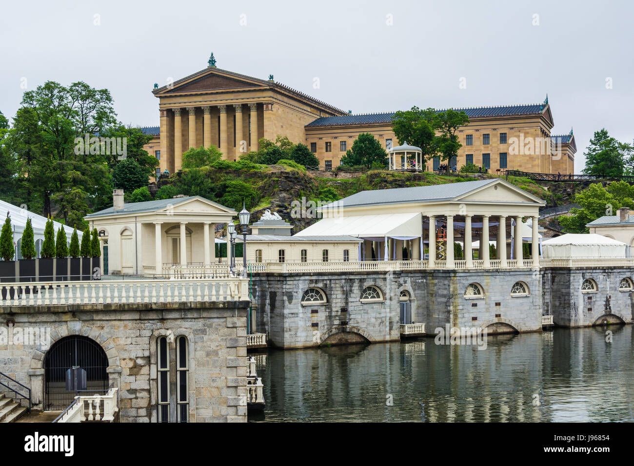 The Fairmount Waterworks and Museum of Art in Philadelphia ...