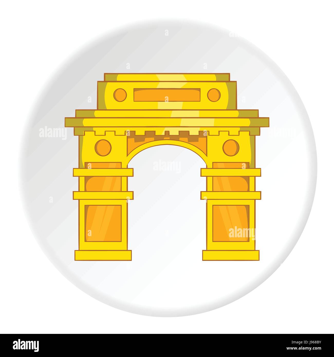 Arabic style ancient arch Stock Vector Images - Alamy