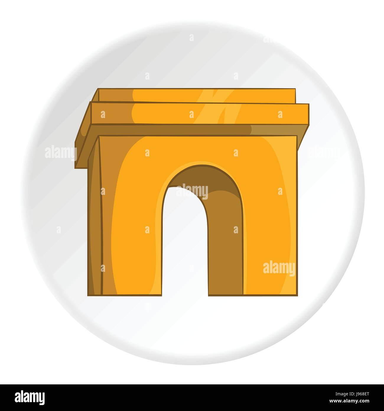Arch icon, cartoon style Stock Vector Image & Art - Alamy