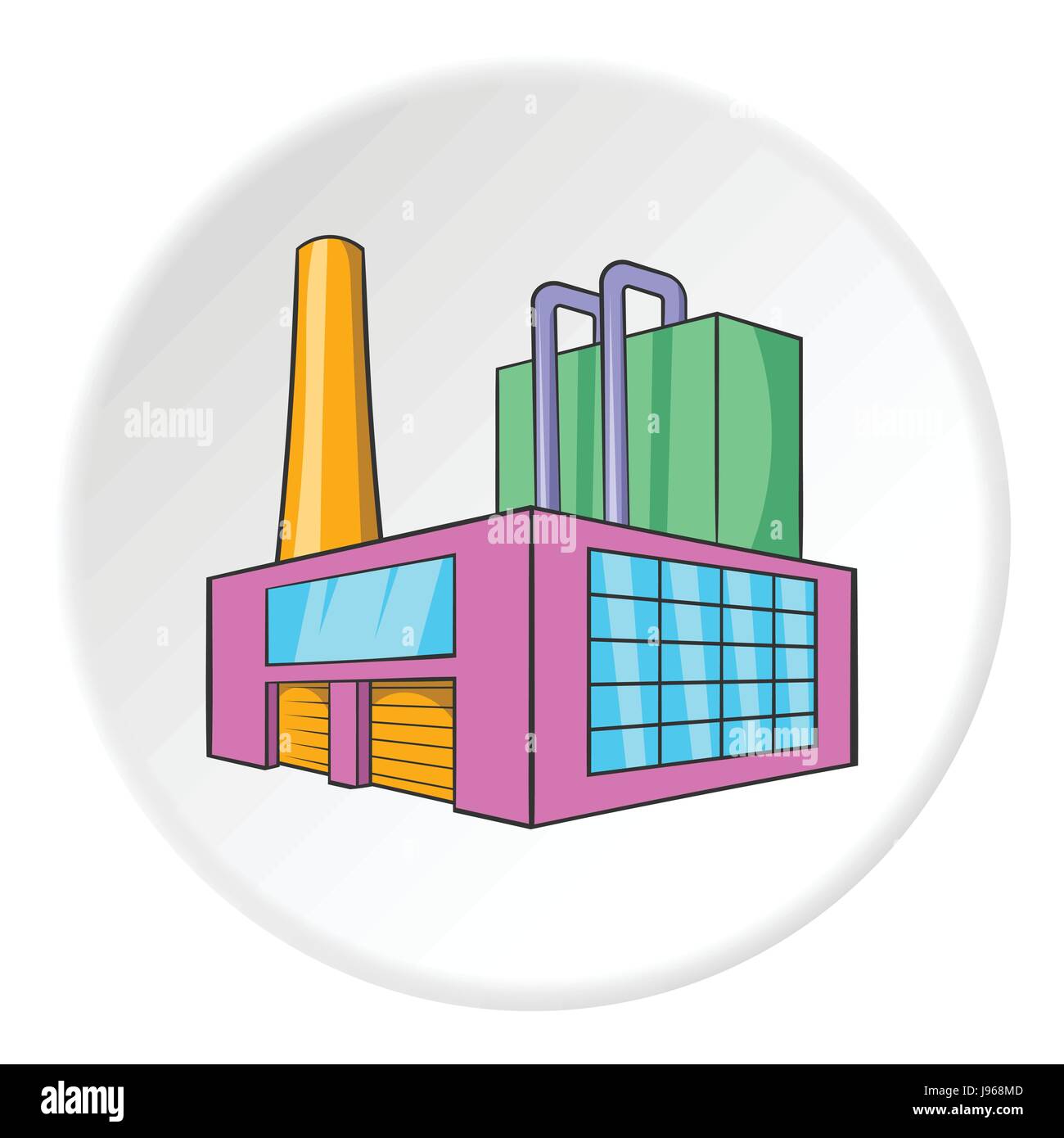 Large brewery icon, cartoon style Stock Vector Image & Art - Alamy
