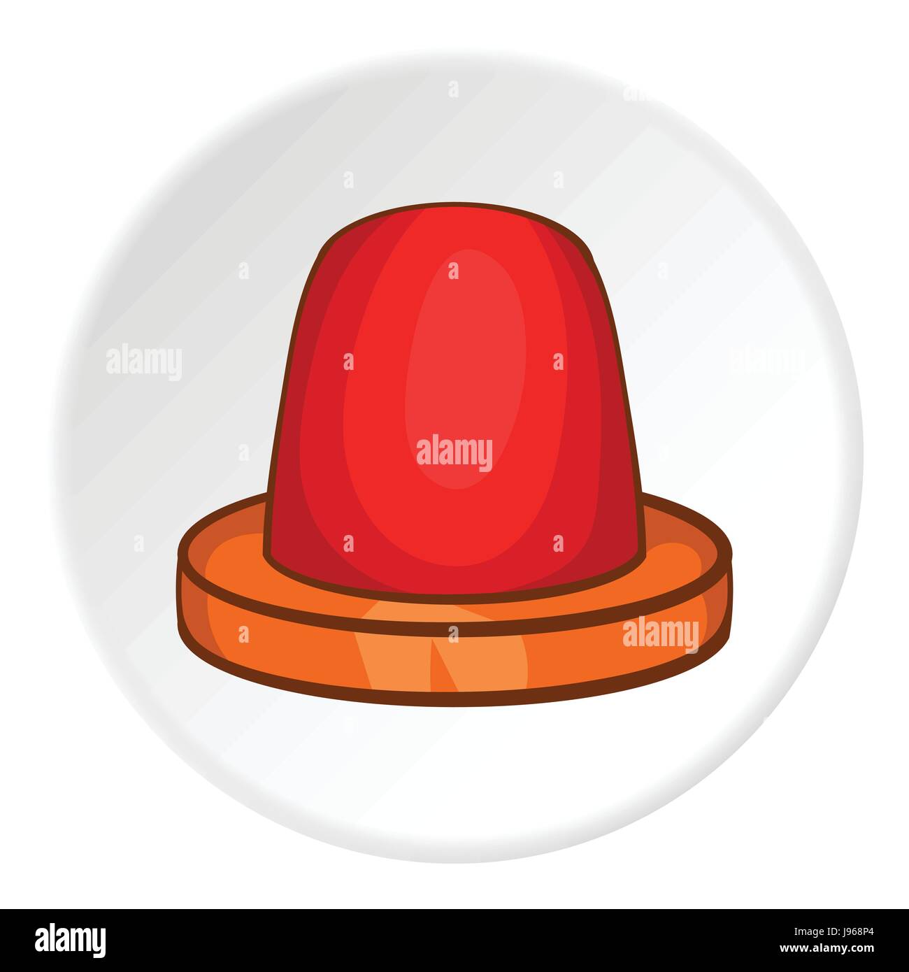 Siren icon, cartoon style Stock Vector Image & Art - Alamy