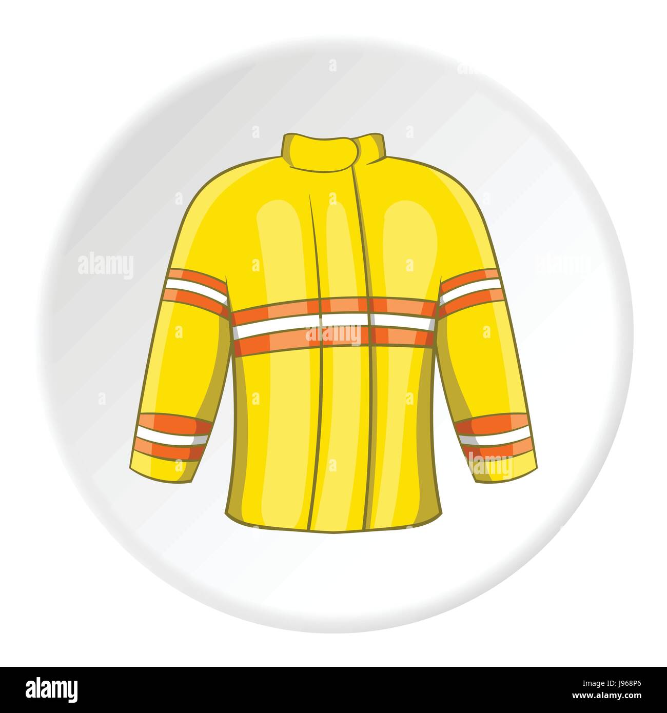 Fire jacket icon, cartoon style Stock Vector Image & Art - Alamy