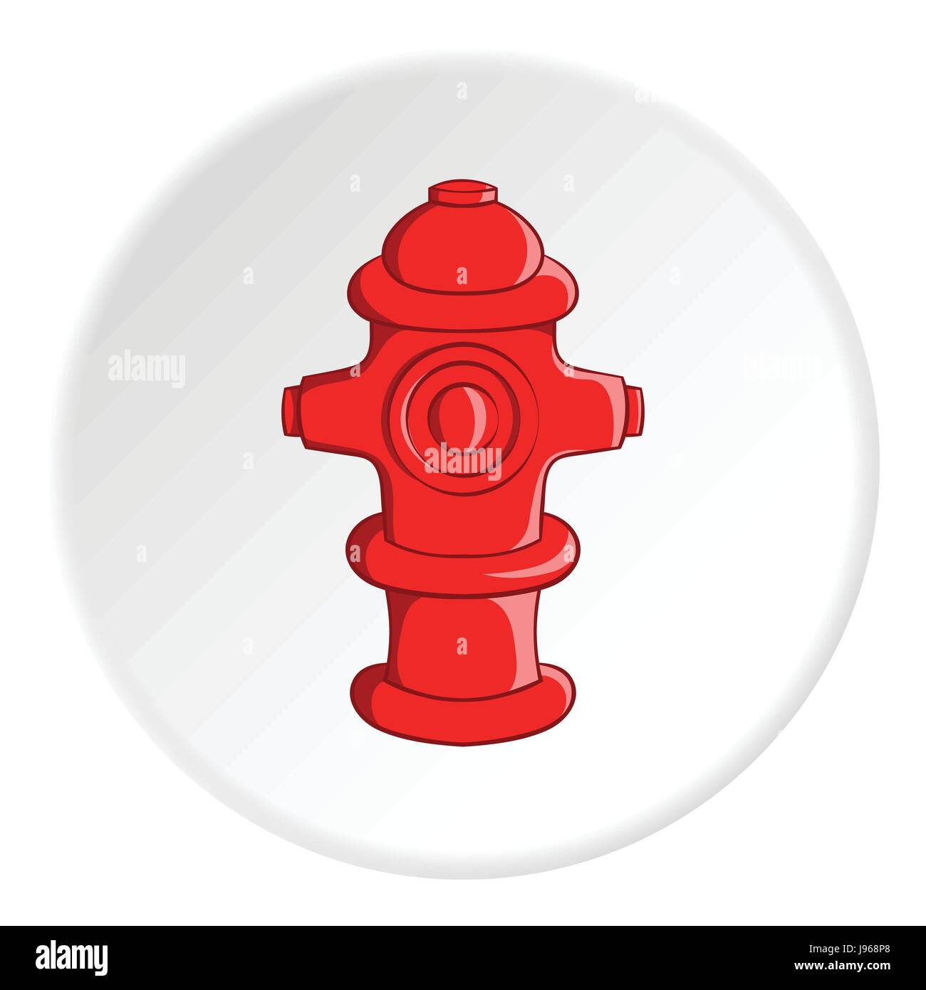 Fire hydrant icon, cartoon style Stock Vector Image & Art - Alamy
