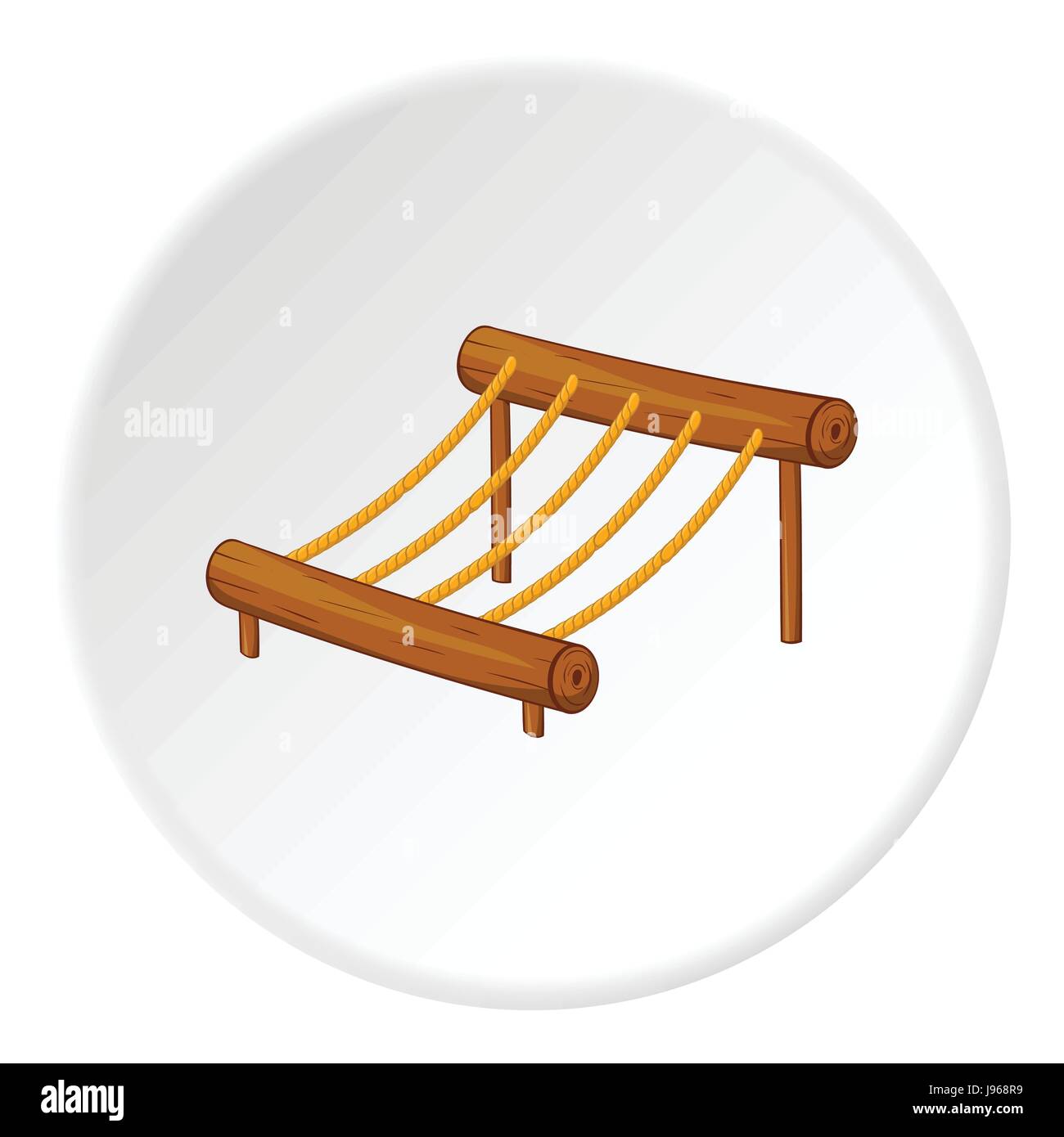 Childrens rope ladder icon, cartoon style Stock Vector Image & Art - Alamy