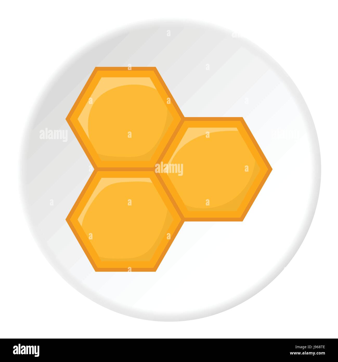 Honeycomb icon, cartoon style Stock Vector Image & Art - Alamy
