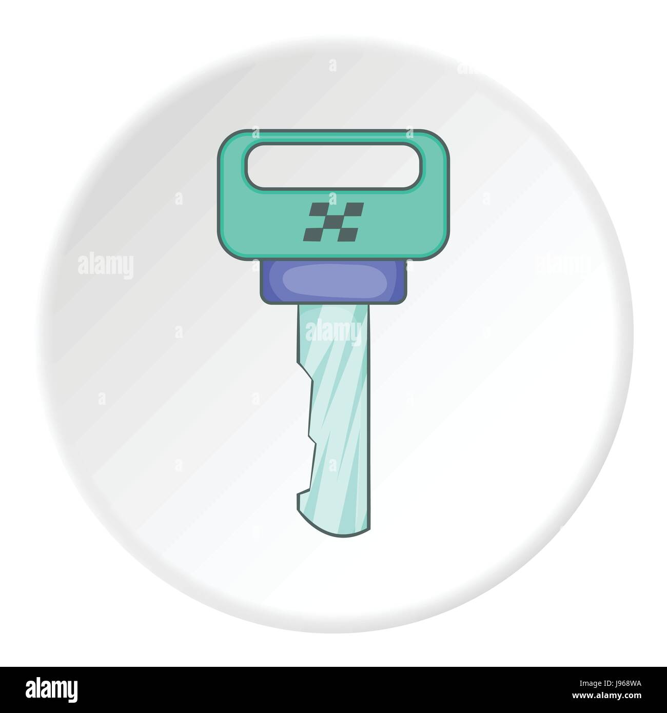 Key icon, flat style Stock Vector Image & Art - Alamy