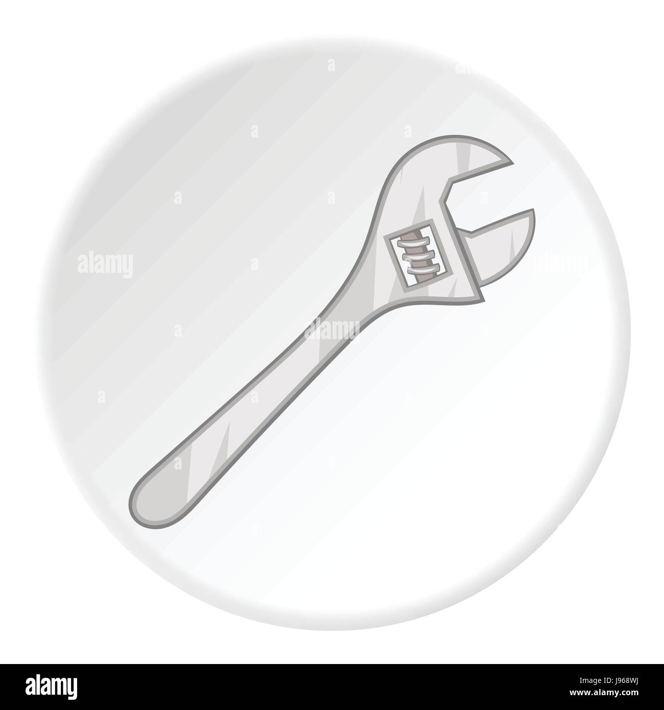 Adjustable wrench icon, cartoon style Stock Vector Image & Art - Alamy
