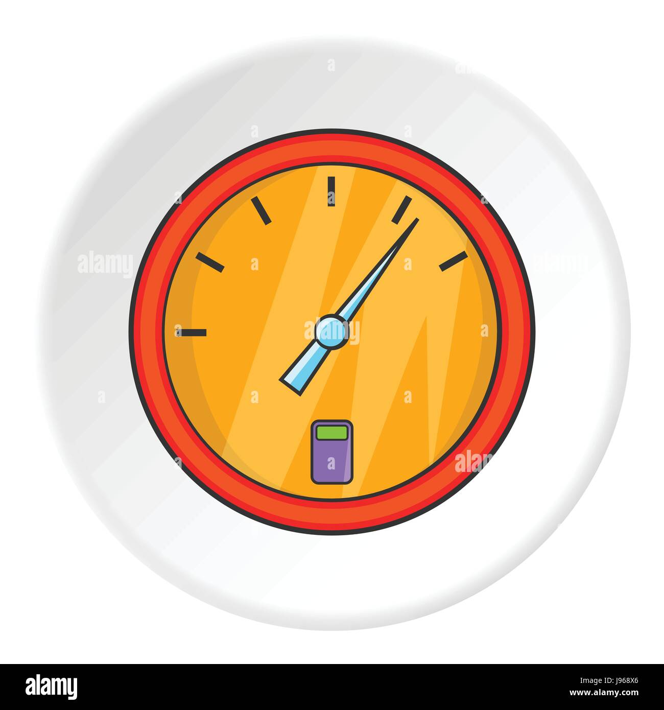 Speedometer icon, cartoon style Stock Vector Image & Art - Alamy