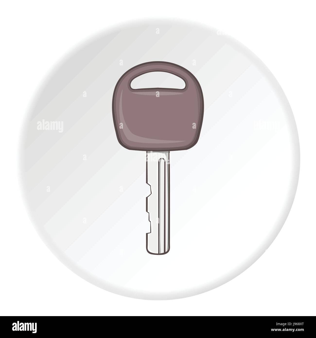 Car key icon, cartoon style Stock Vector Image & Art - Alamy