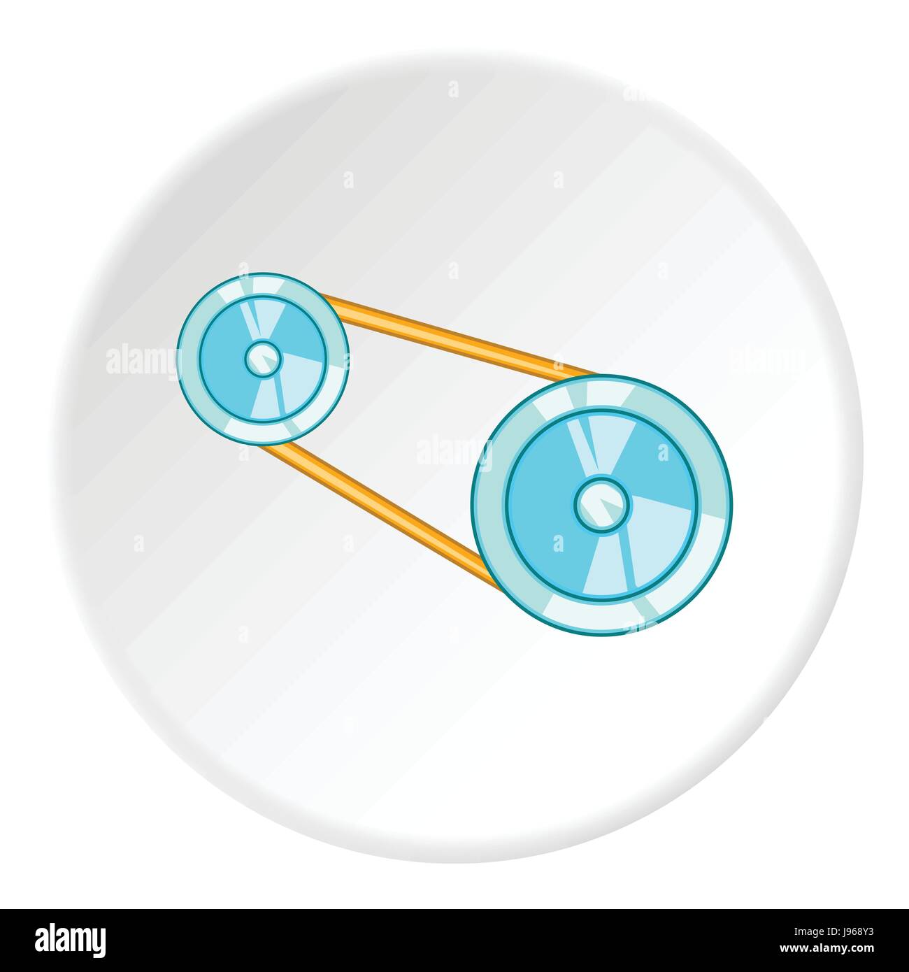 Timing belt icon, cartoon style Stock Vector Image & Art - Alamy