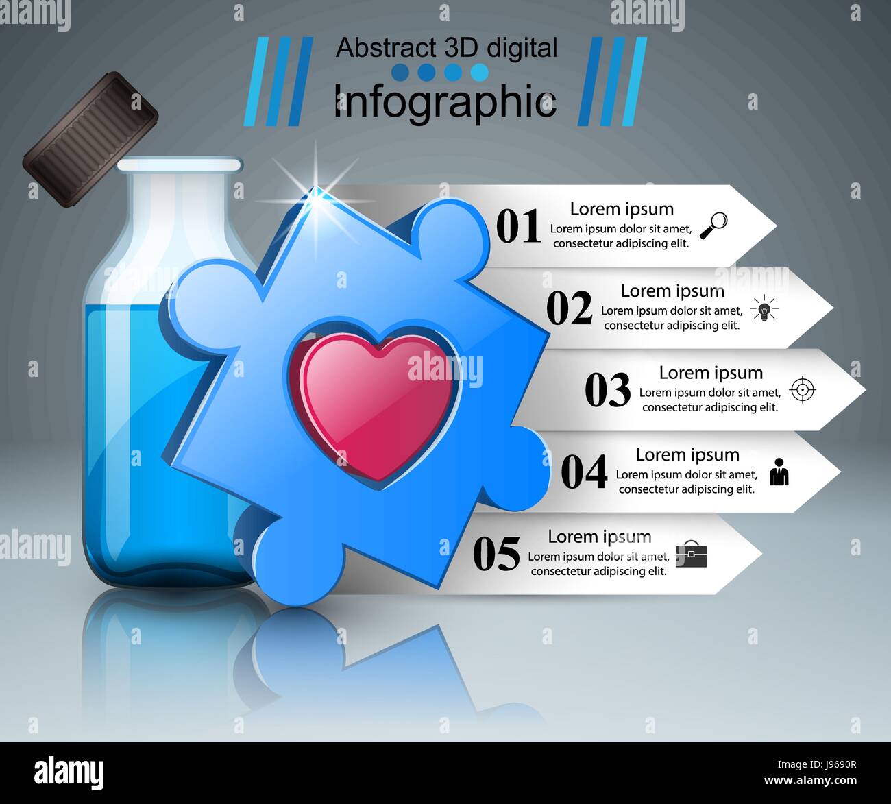 Health icon. 3D Medical infographic Stock Vector Image & Art - Alamy