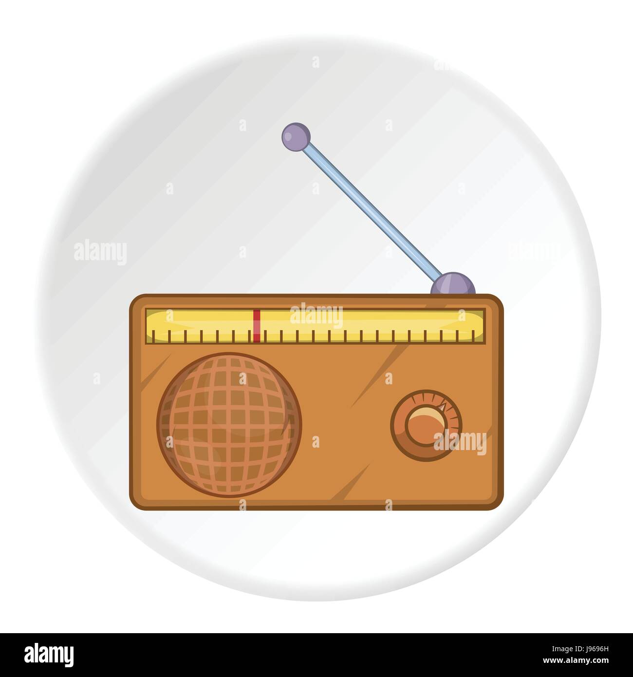 Radio icon, cartoon style Stock Vector Image & Art - Alamy