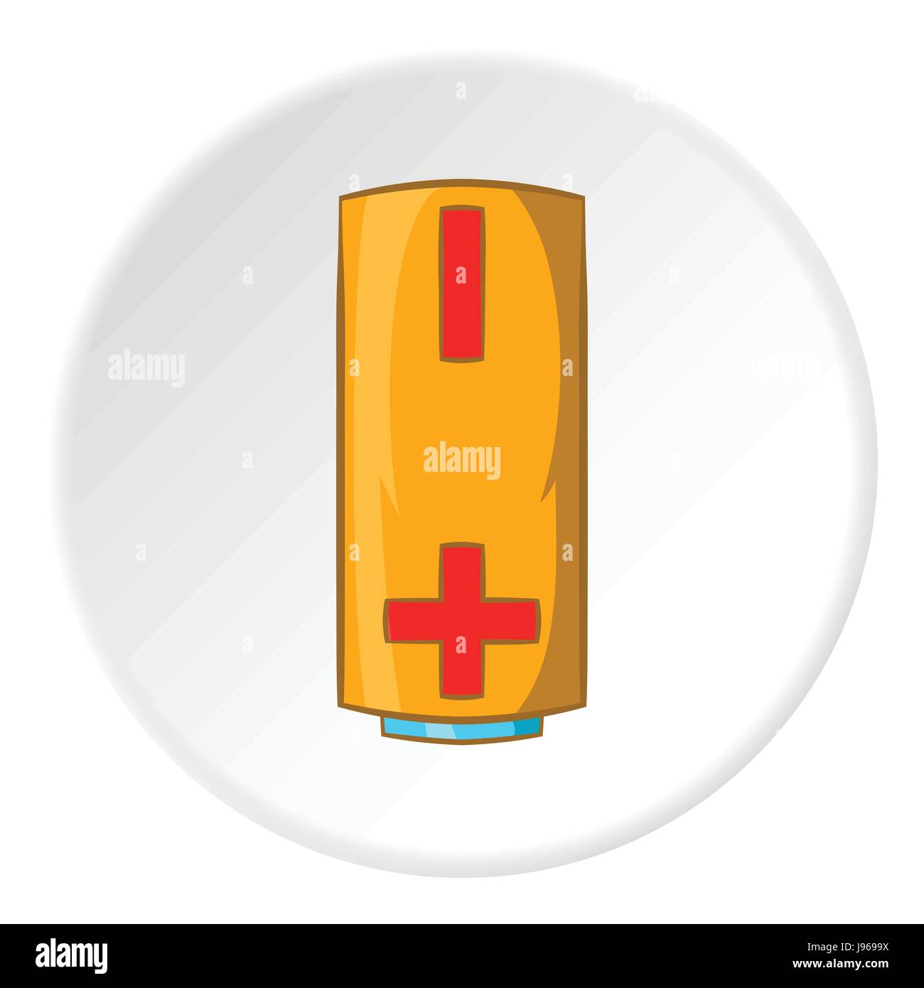 Battery icon, cartoon style Stock Vector Image & Art - Alamy