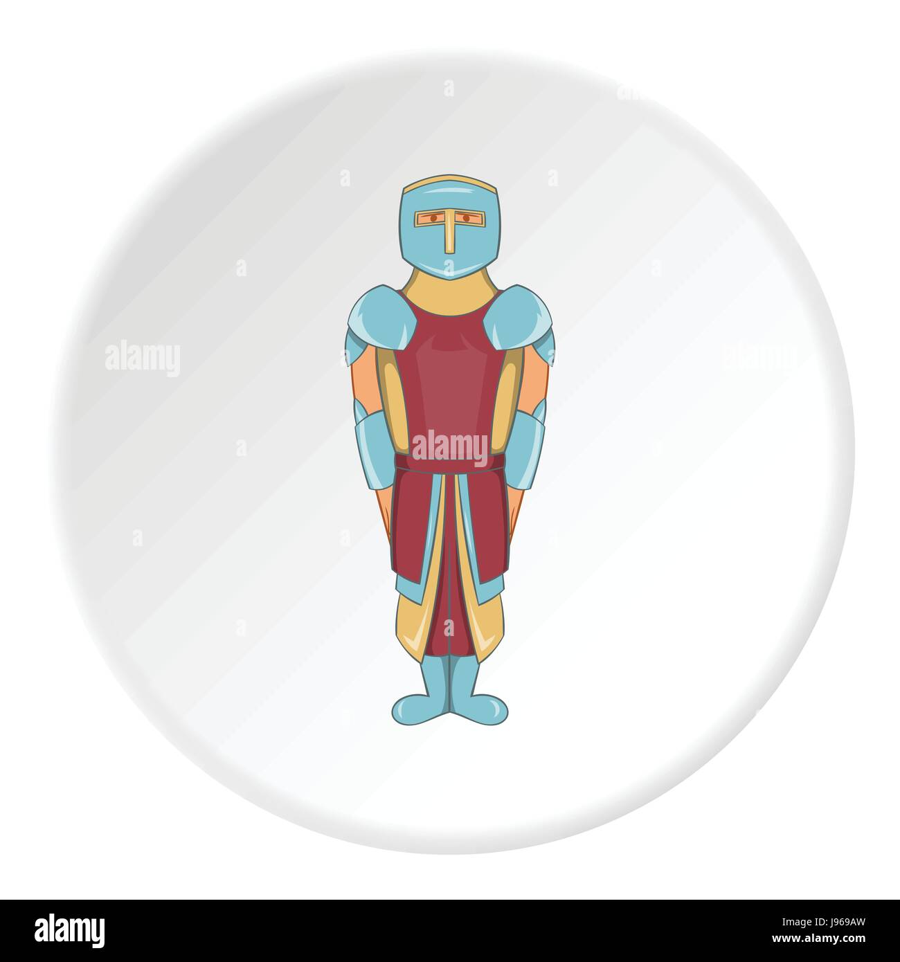 Knight icon, cartoon style Stock Vector Image & Art - Alamy