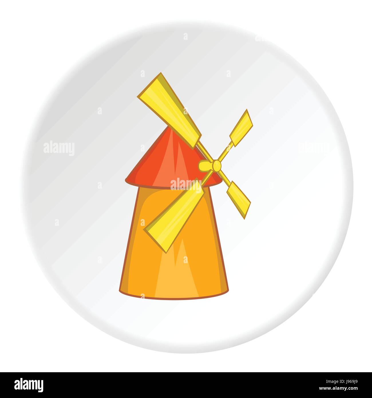 Mill icon, cartoon style Stock Vector Image & Art - Alamy