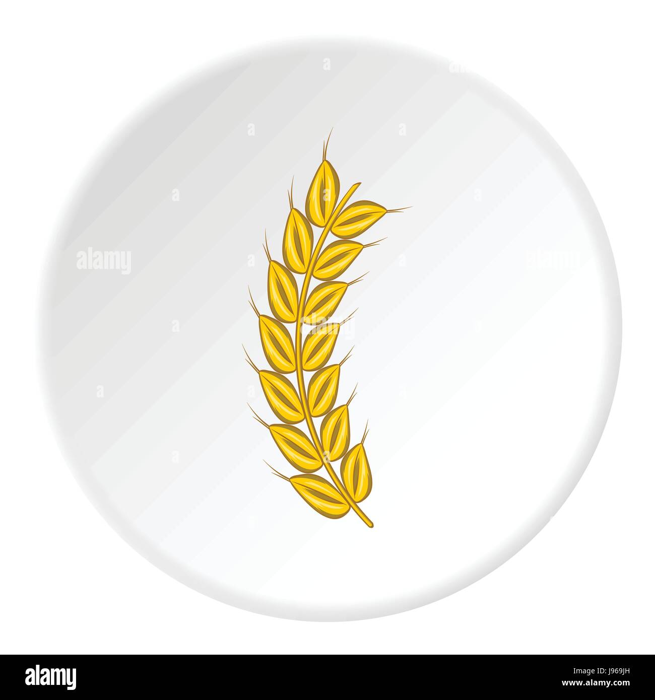 Wheat icon, cartoon style Stock Vector Image & Art - Alamy