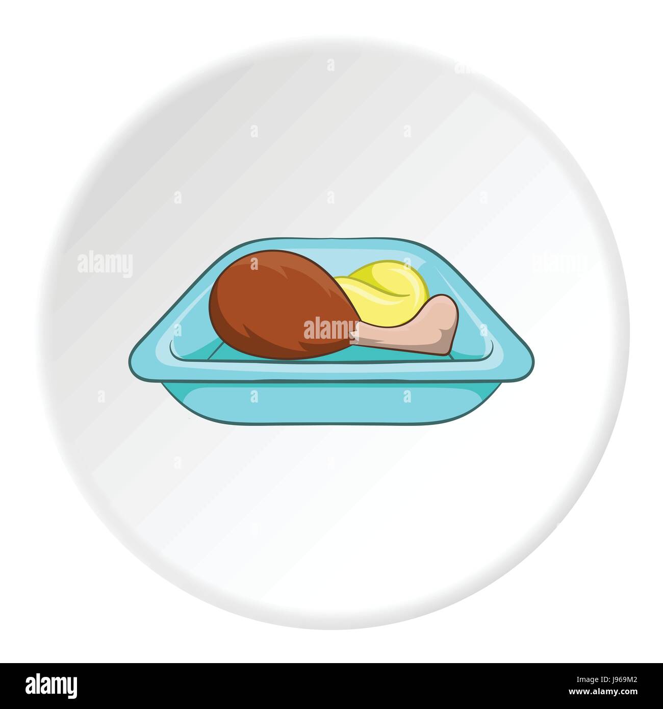 Airline breakfast Stock Vector Images - Alamy