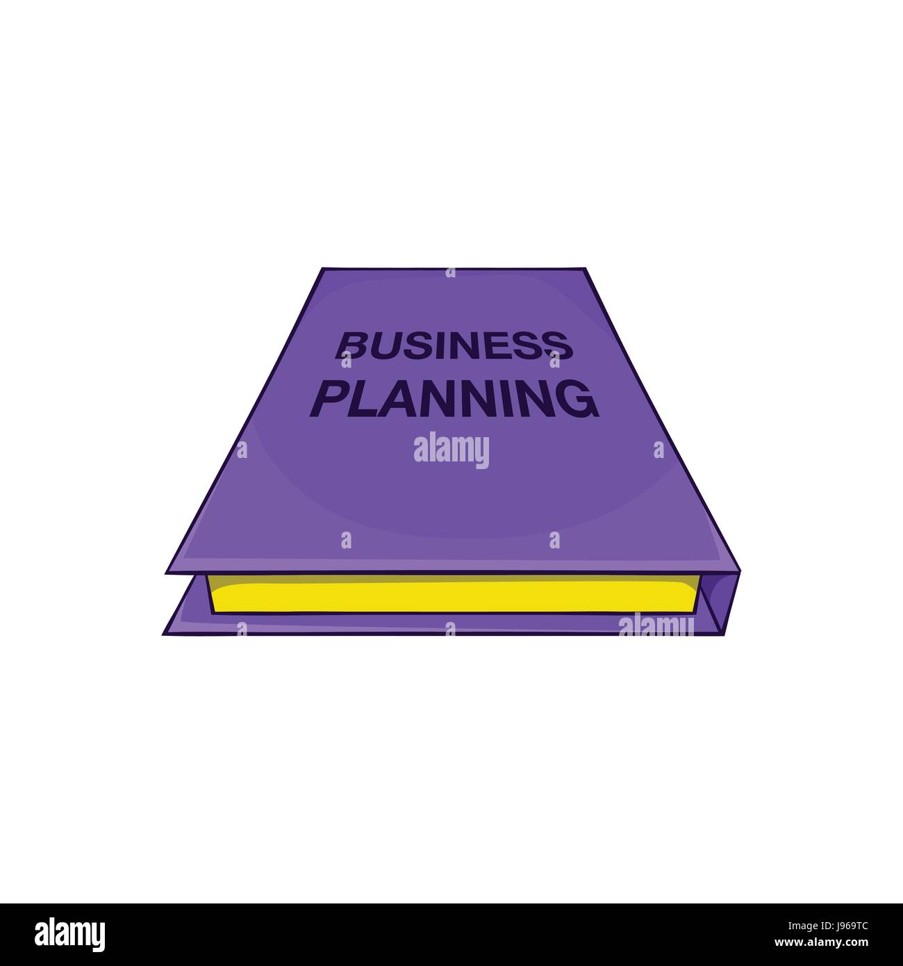 Business plan notebook icon, cartoon style Stock Vector Image & Art - Alamy